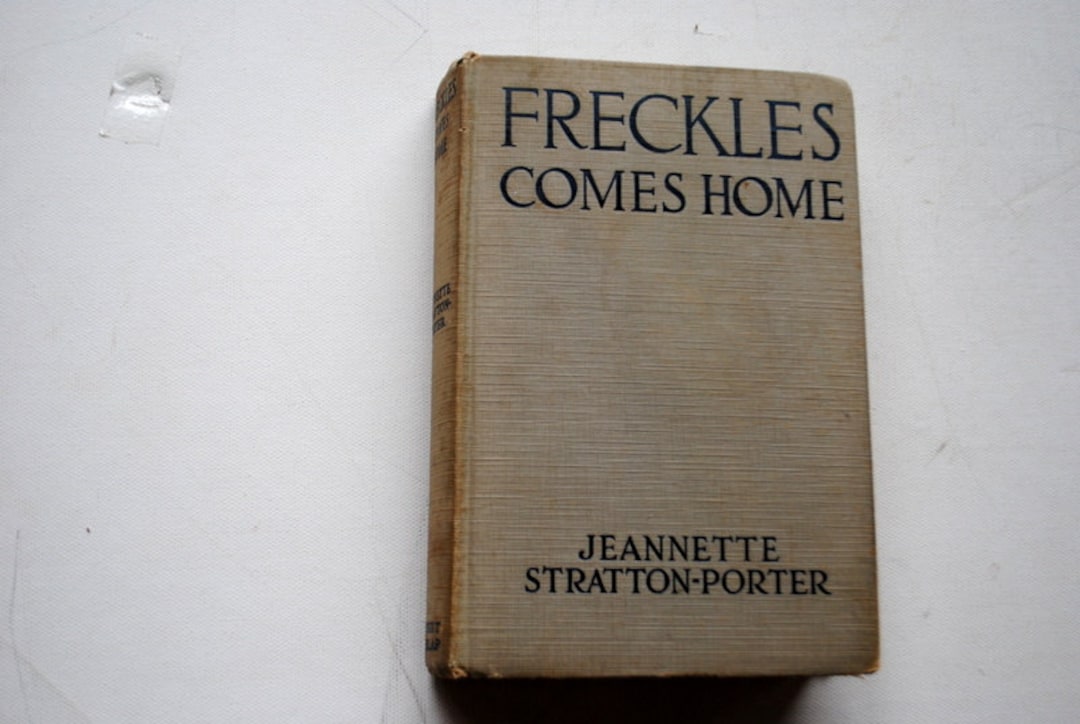 1929 Vintage , First Edition, Famous Book " Freckles Comes Home" by ...
