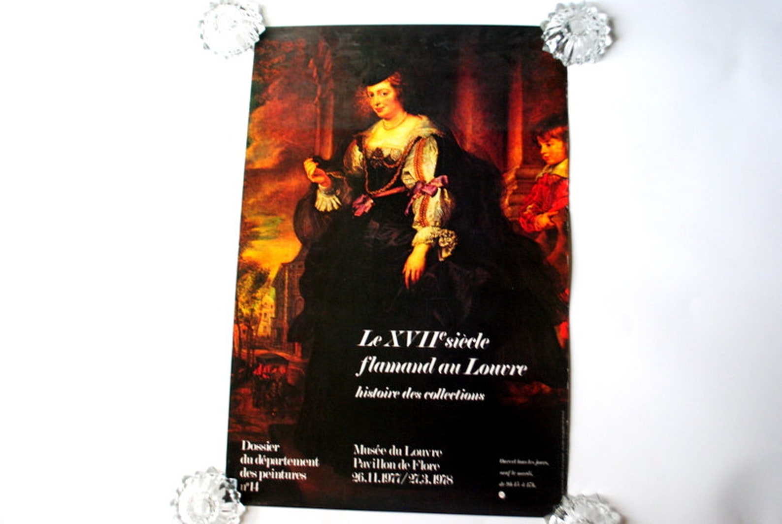 Original Vintage 1978 Exhibition Lithograph Poster - Etsy