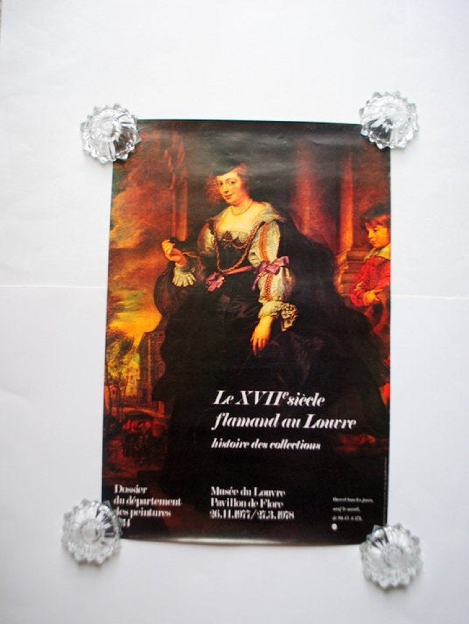 Original Vintage 1978 Exhibition Lithograph Poster - Etsy