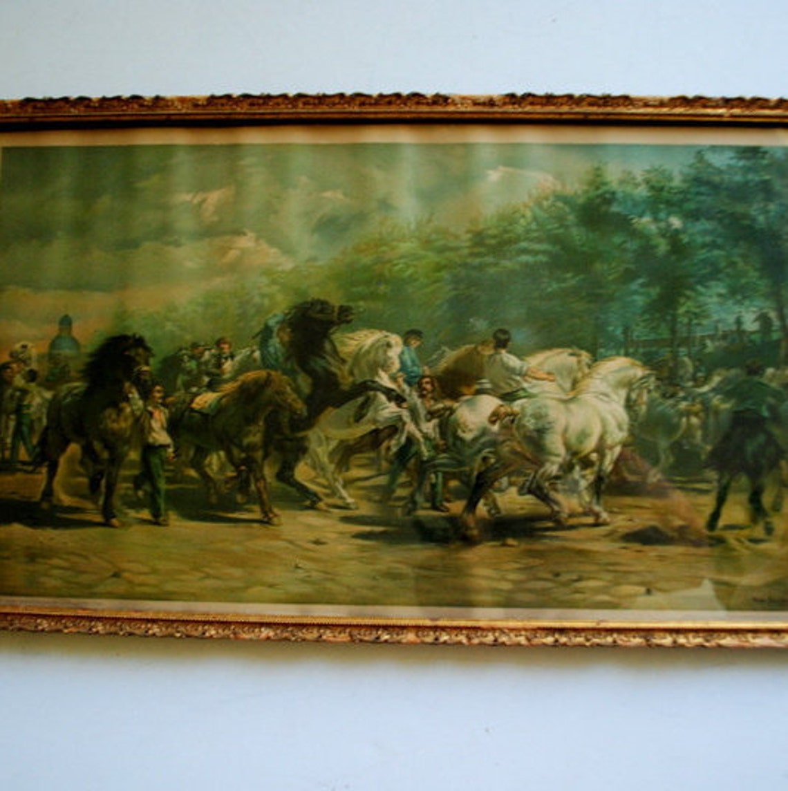 Authentic Vintage 1890 Original Chromolithograph Art - Etsy