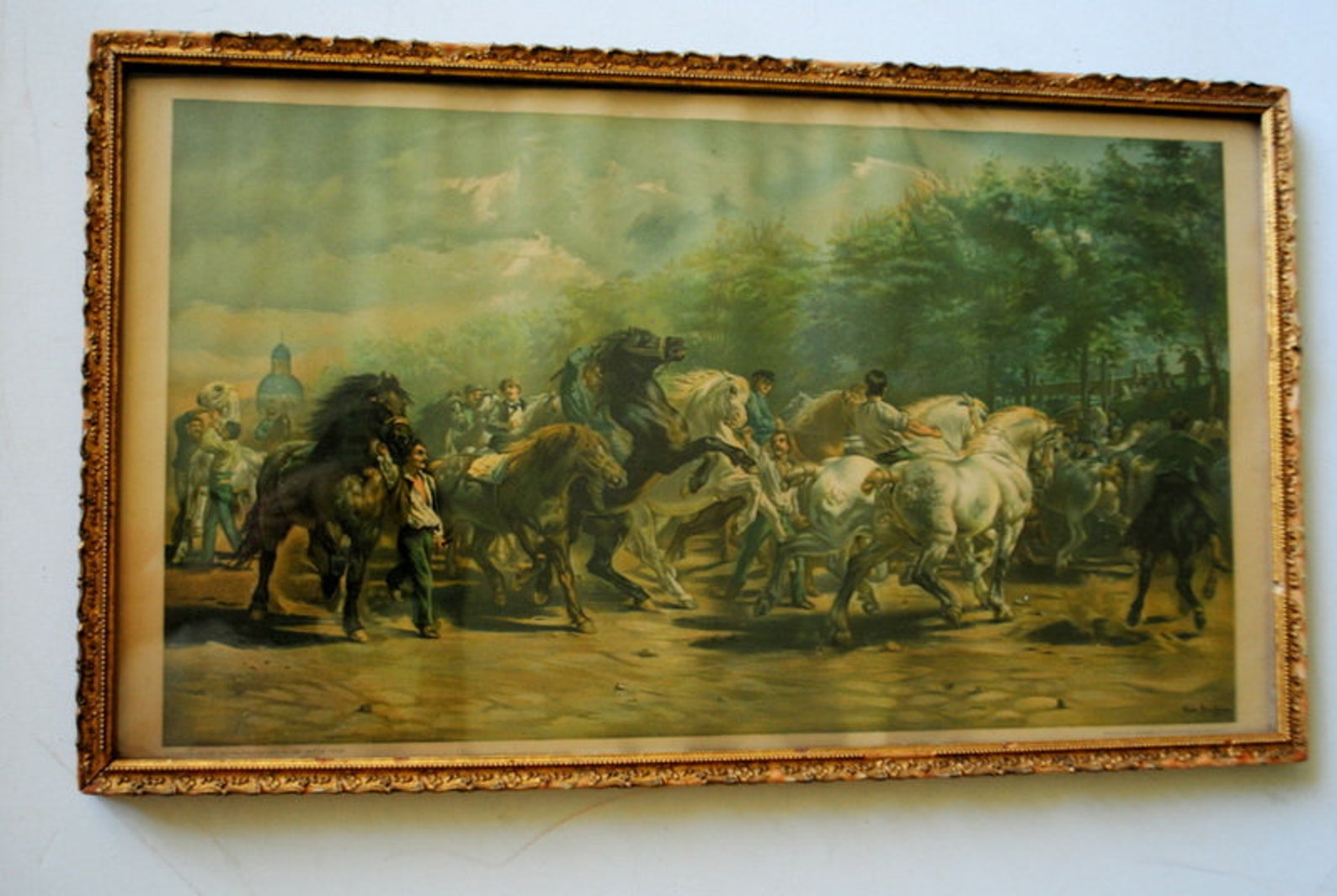 Authentic Vintage 1890 Original Chromolithograph Art - Etsy