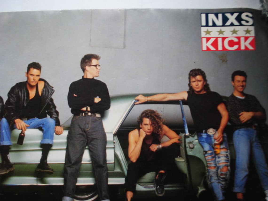 Awesome Vintage 80s, Original, Lithograph, Music Poster of the ...