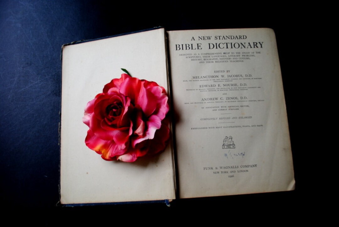 1926 Vintage , Religious Rare, Massive Book " A New Standard Bible ...