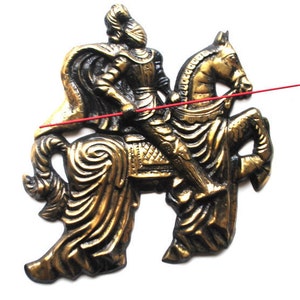 Amazing Vintage 60s, Cast Iron Large Wall Plaque of the Renaissance ...