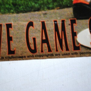 1995 Vintage , Rare Lithograph, Sport Photo Poster" Cal Ripken Jr ...