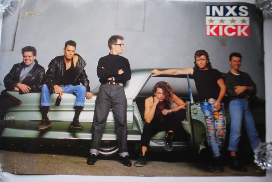 Awesome Vintage 80s, Original, Lithograph, Music Poster of the ...