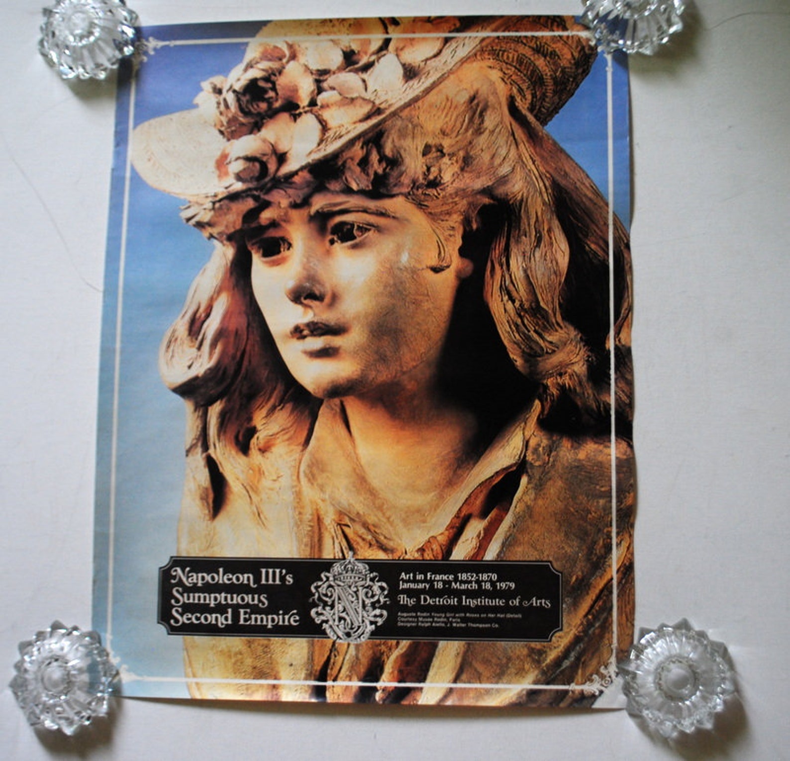 Rare Vintage 70s Original Lithograph Exhibition Poster - Etsy