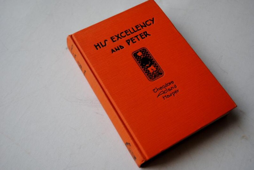 1930 Vintage , Rare , Interesting Book " His Excellency and Peter" by ...