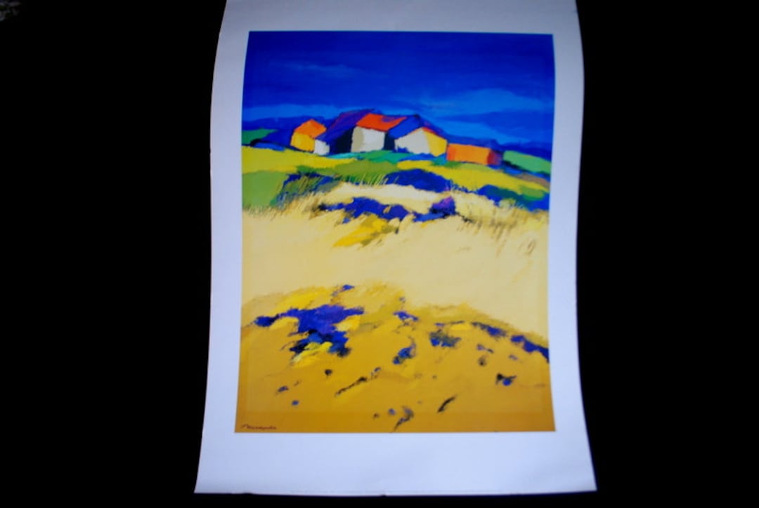 Contemporary Vintage 2000, Lithograph Art Print "high Country" ( 1998 ...