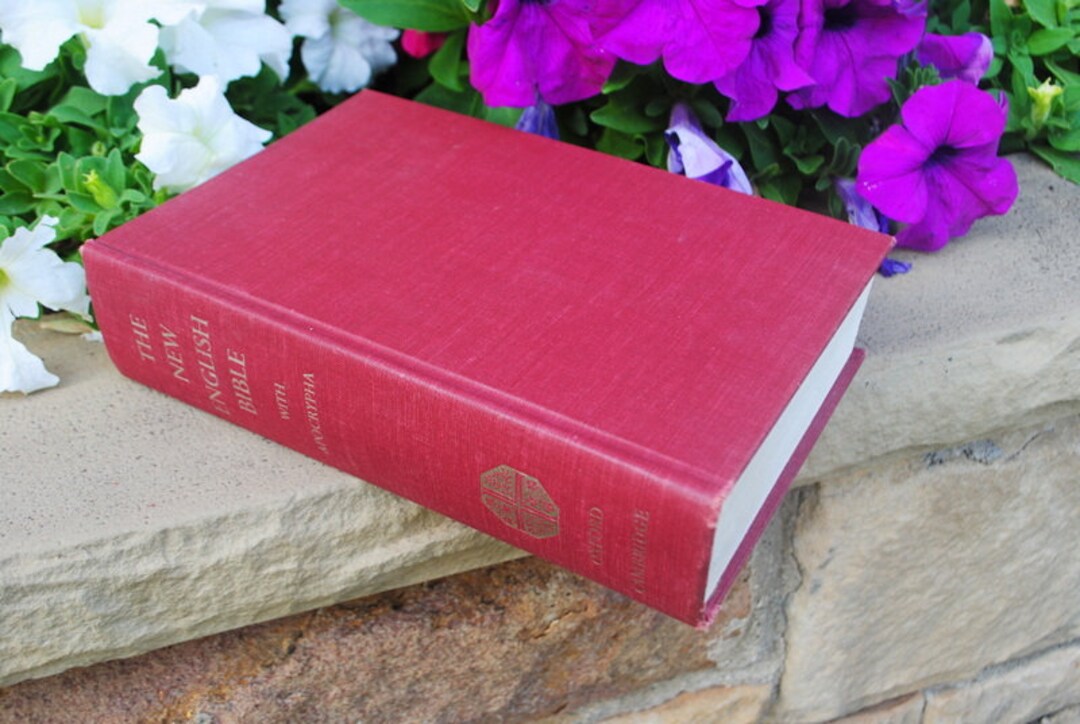 1970 Vintage Rare Religious Book, Second Edition " the New English ...