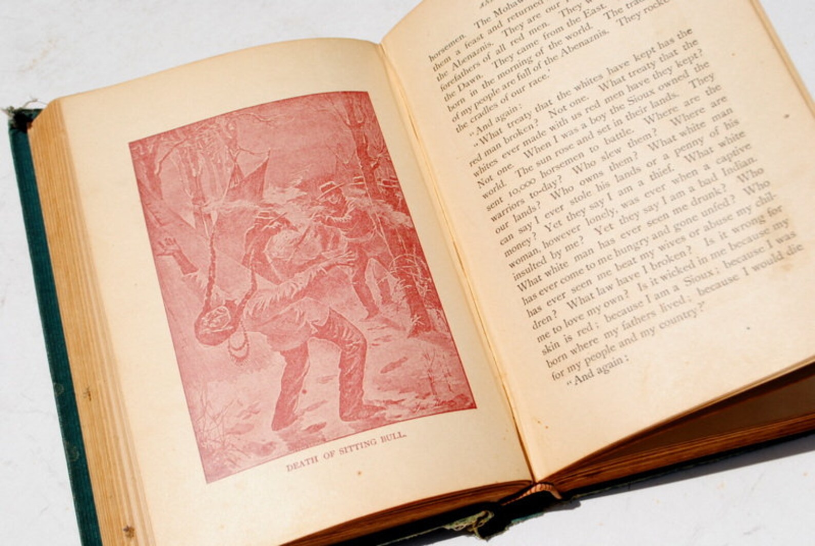 1891 Vintage , Unique , First Edition Book" Life of the Sitting Bull ...