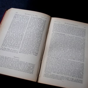 1888 Vintage, First , Revised Edition Religious Book" the Gospel of St ...