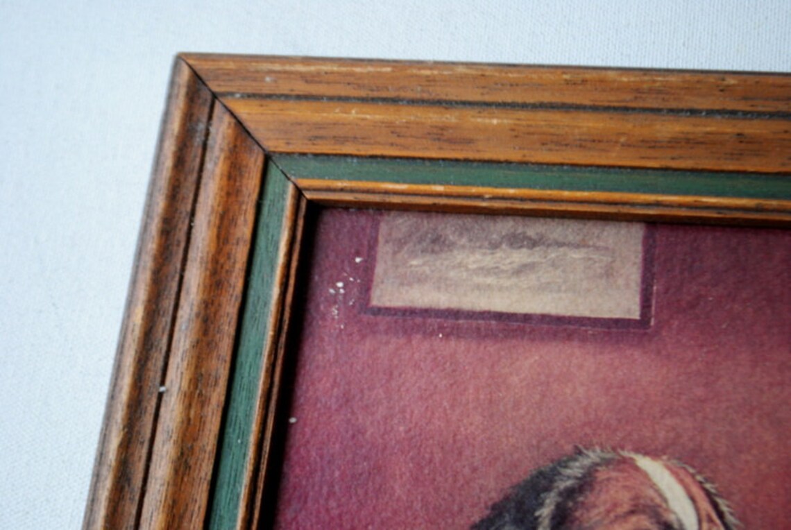 Iconic Vintage 1940 Lithograph Card Board Art Print A - Etsy