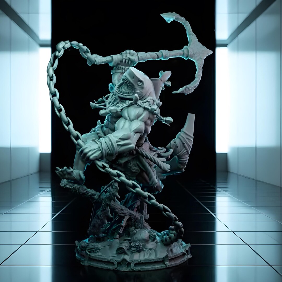 Gargantuan Anchor Whirler | Fierce Resin Miniature for Tabletop Gaming ...