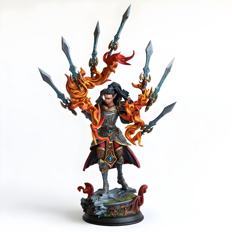 Mystic Elf Figure - Etsy
