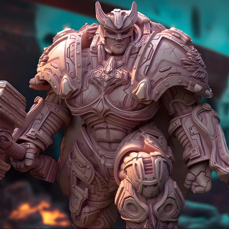 40k Titus Miniature - Etsy