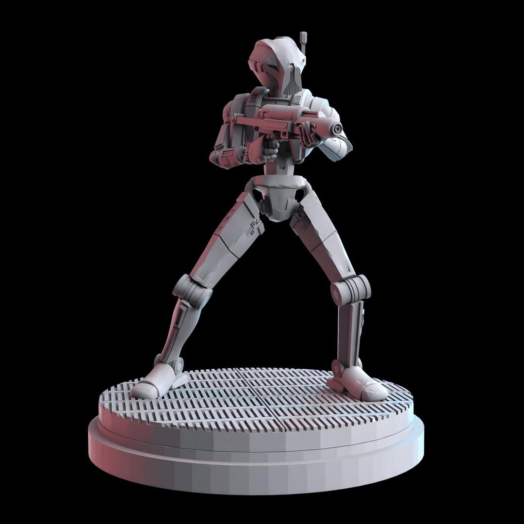 Meatbag Hunter Vigilant Stance Action Figure | Detailed Android ...