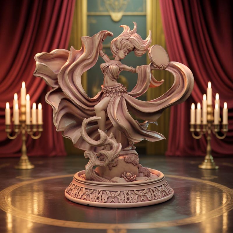 Dancing Demon Miniature - Etsy