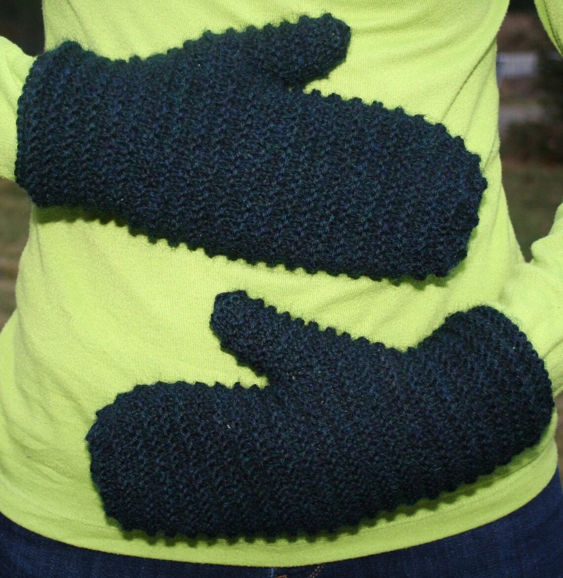 Double Lined Mittens Knitting Pattern - Etsy