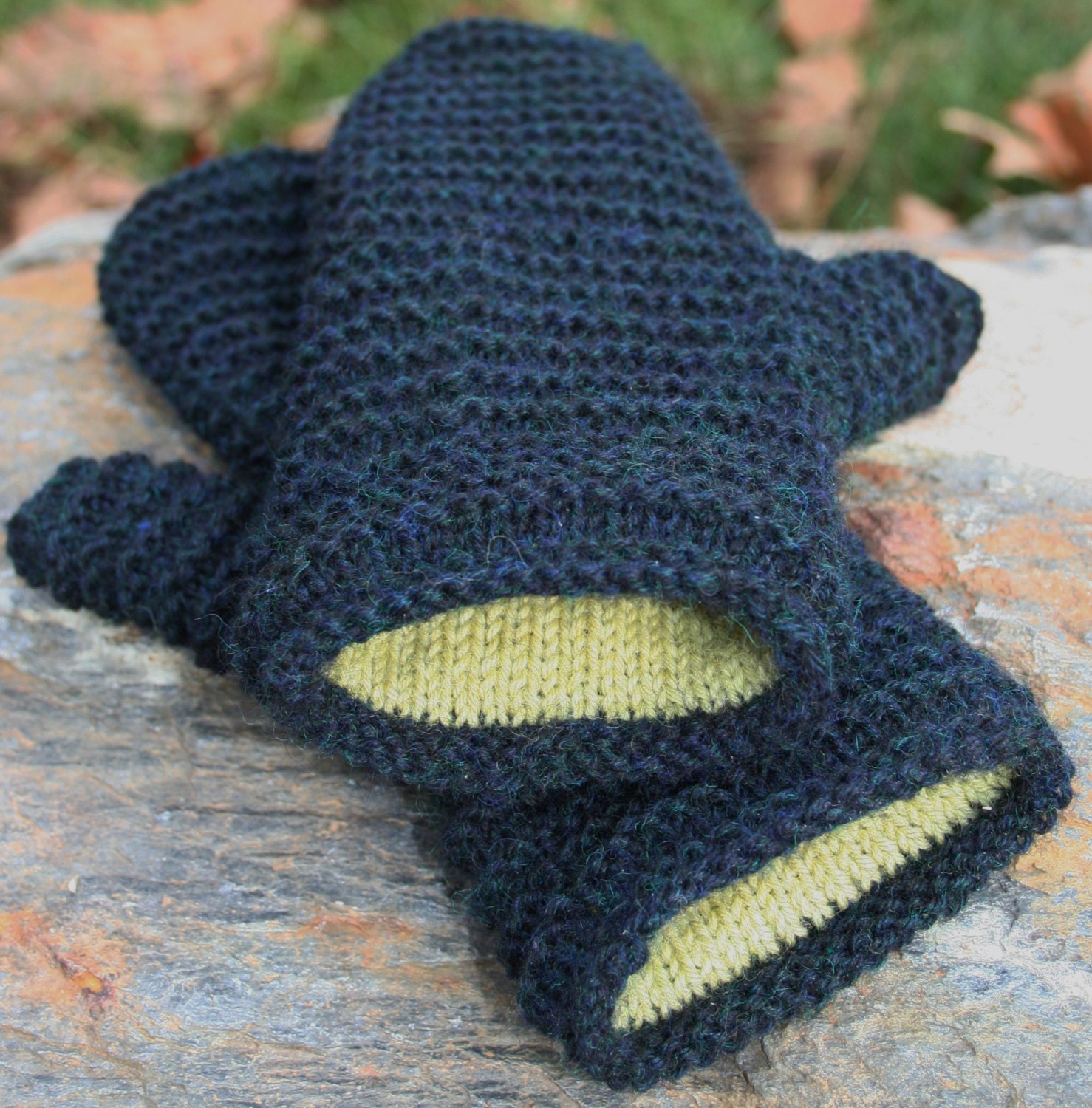 Double Lined Mittens Knitting Pattern - Etsy