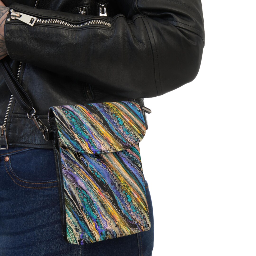 Celestial Event Impression Small Cell Phone Wallet - Convenient ...