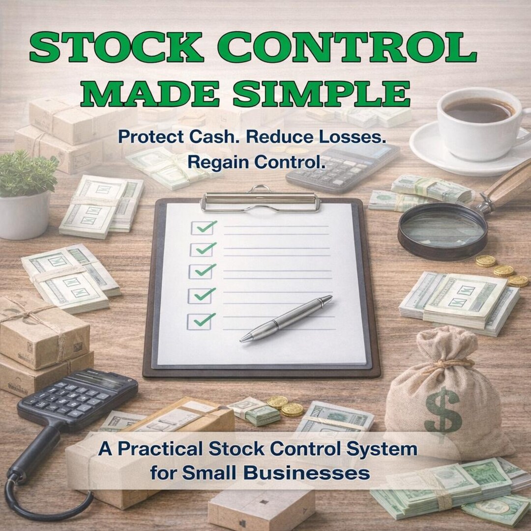 Small Business Stock Control System | Training Manual & Excel Templates ...