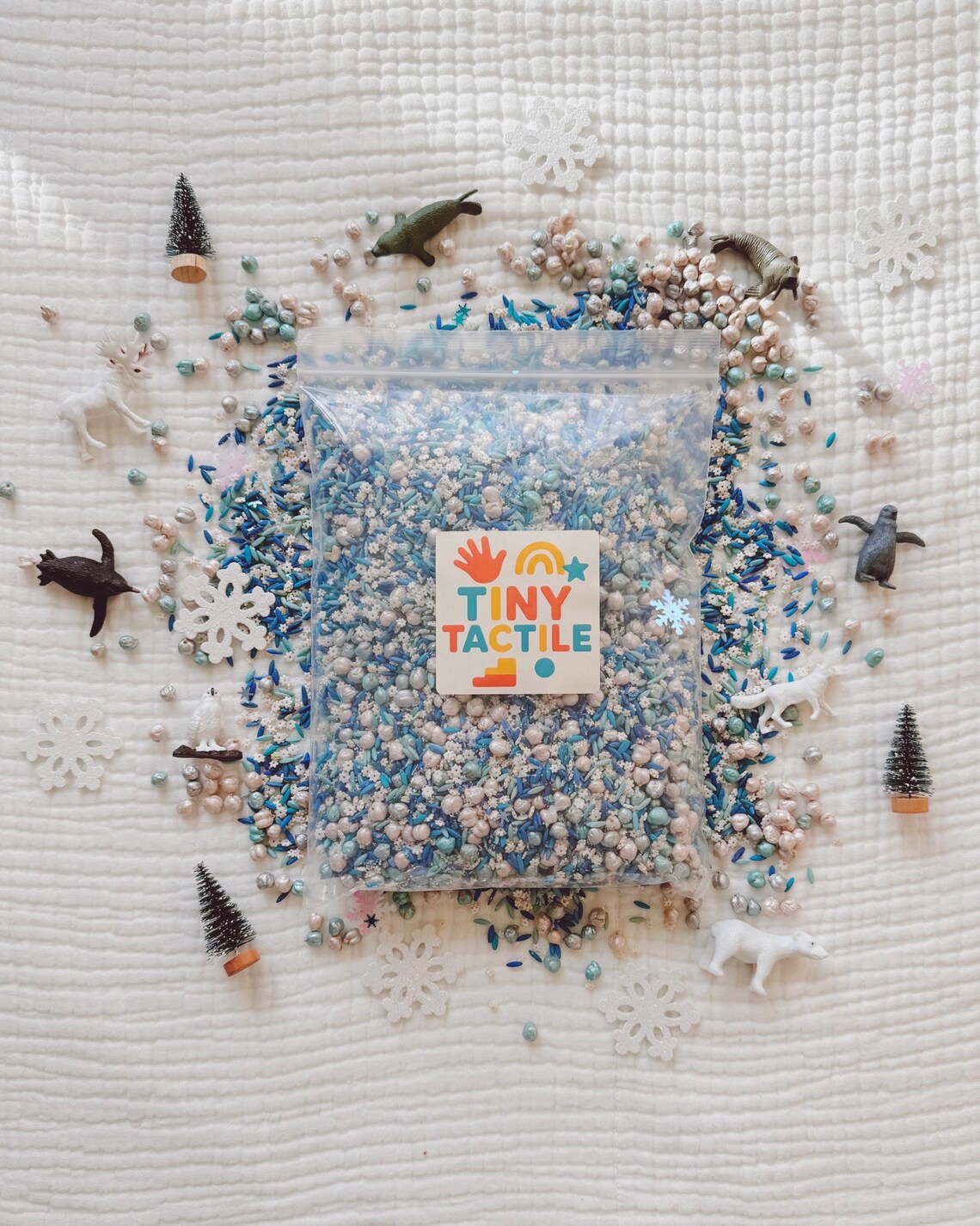 Sensory Bin Filler & Play Kit - Arctic Winter - Pretend Play - Etsy