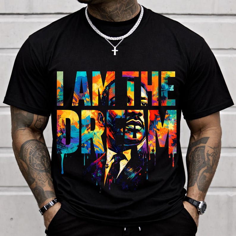 MLK PNG I Have a Dream, Black History Month Sublimation Png , Martin ...
