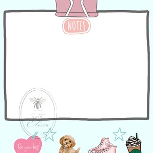 Five Day Retro Meal Planning Template Bundle Digital Download - Etsy