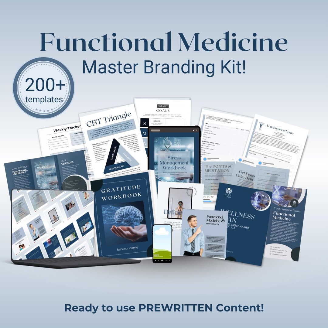 Aether Functional Medicine Master Kit, Canva Templates, Instagram ...