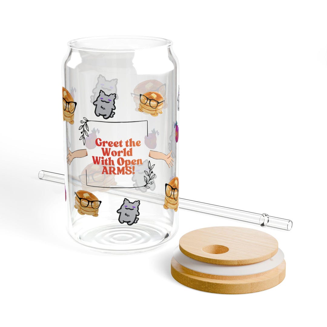 Epic the Musical Polites Inspired 16oz Glass Tumbler | Clear Aesthetic ...