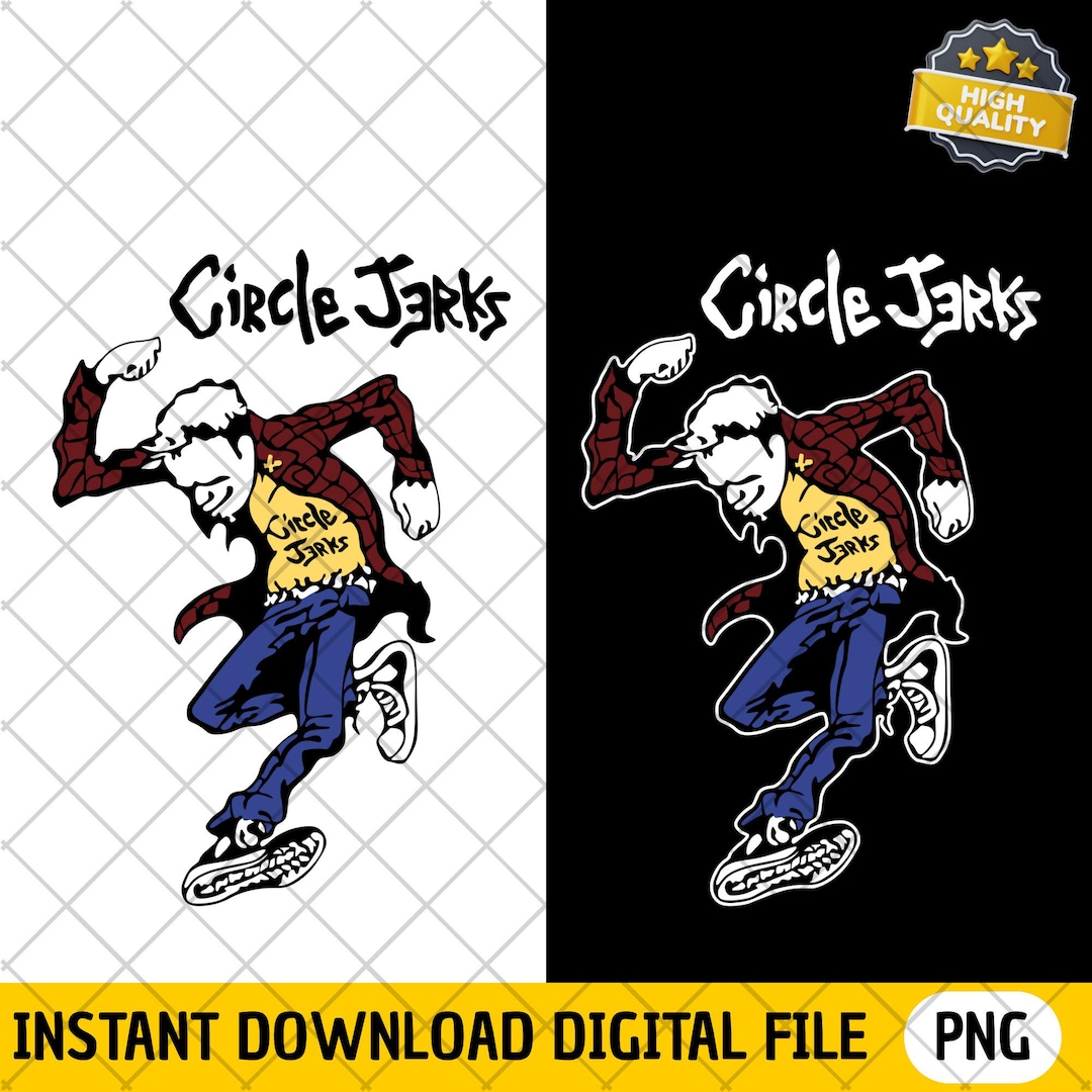 Circle Jerks Logo PNG Digital Download - Etsy