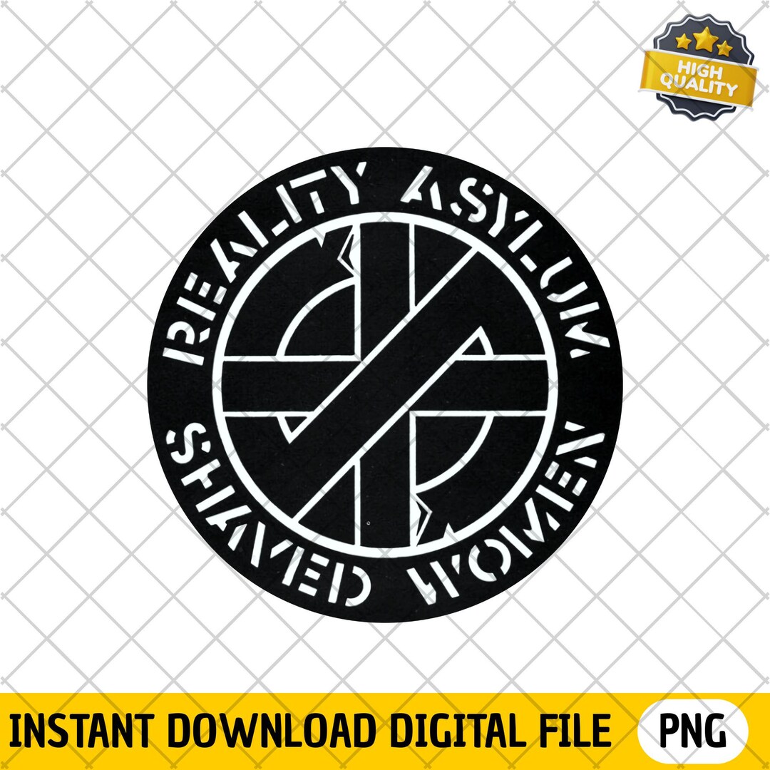 Crass Logo Crass Reality Asylum Punk PNG Digital Download - Etsy