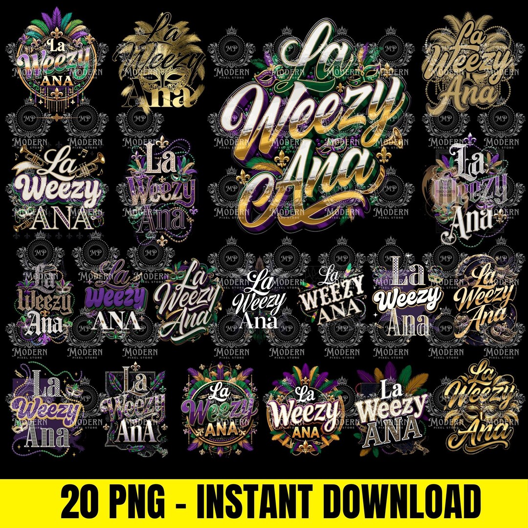 20 La Weezy Ana Mardi Gras PNG, Louisiana Map Design, Laweezyana Png ...