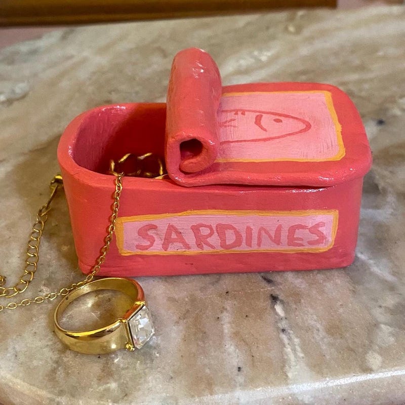 Fish Ceramic Ring Dish - Etsy UK