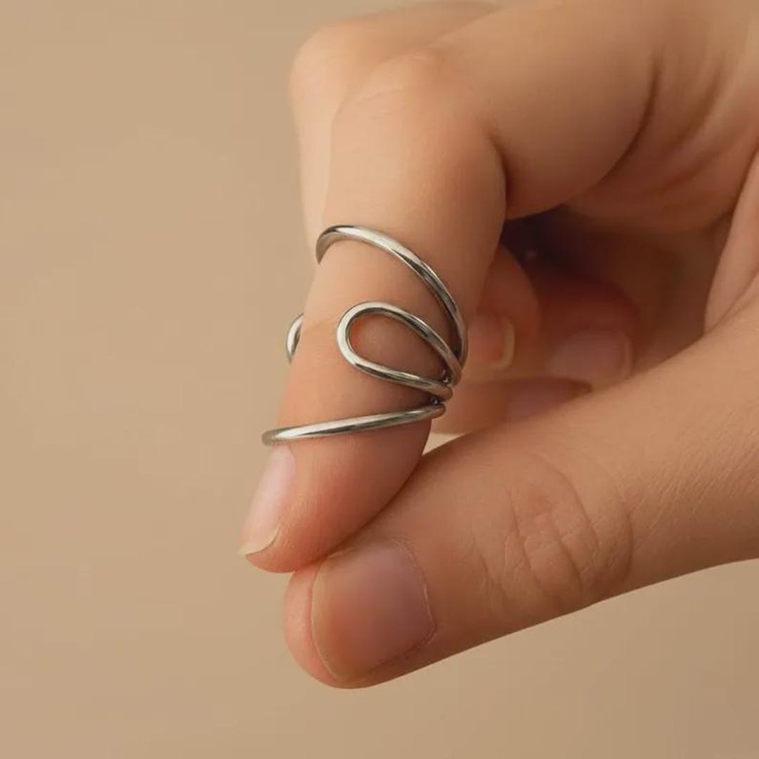 Adjustable Arthritis Ring, Finger Splint Support, Pain Relief EDS ...