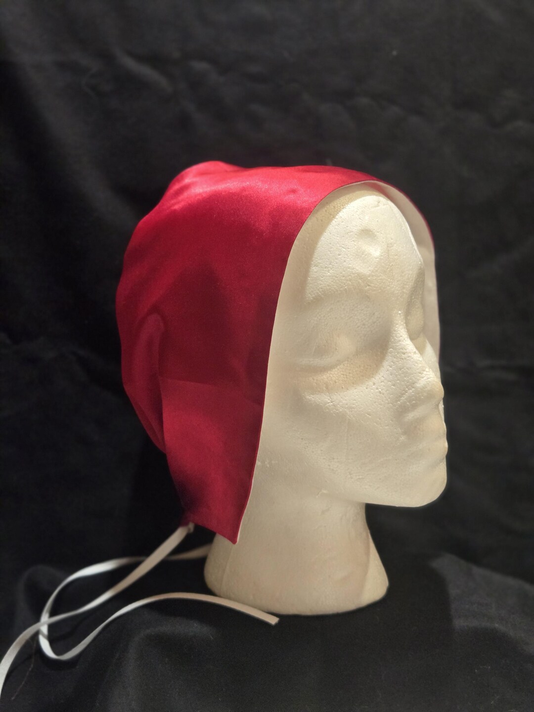 Satin Tudor Coif Chaffron for French Hood - Etsy