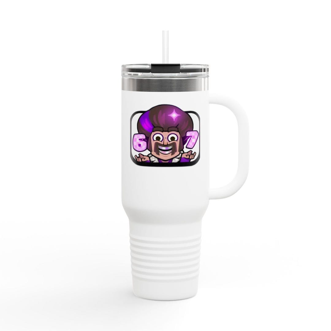 67 Clash Royale Insulated Travel Mug, 40oz - Etsy