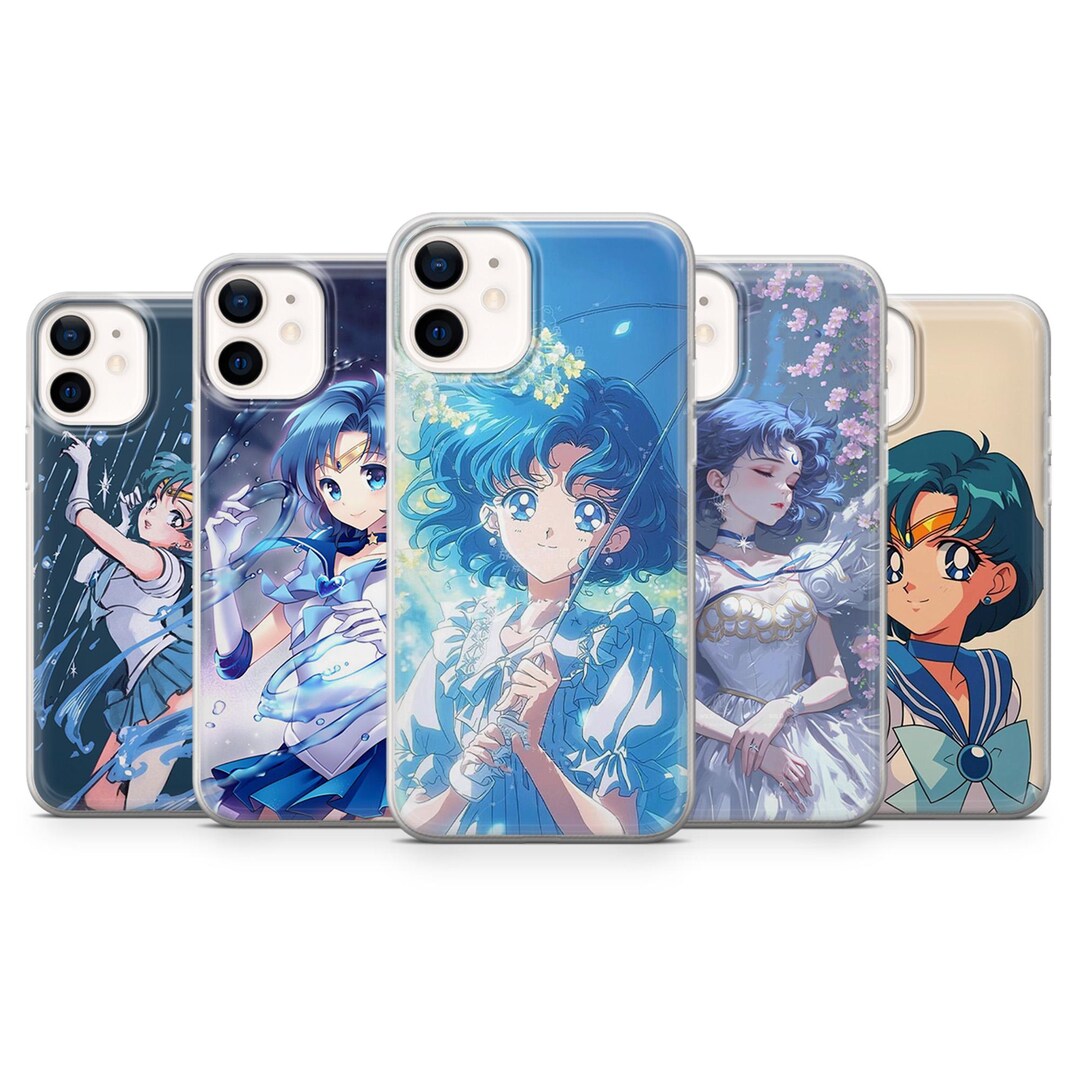 Sailor Moon Phone Case Sailor Mercury Ami Cover for iPhone 17pro 17 16 ...