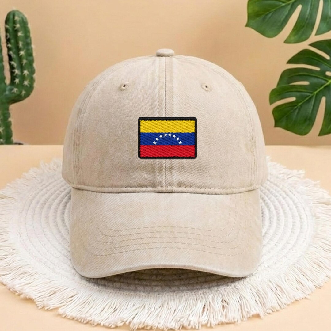 Embroidered Venezuela Libre Washed Hat, Vintage Nicolas Maduro Unisex ...