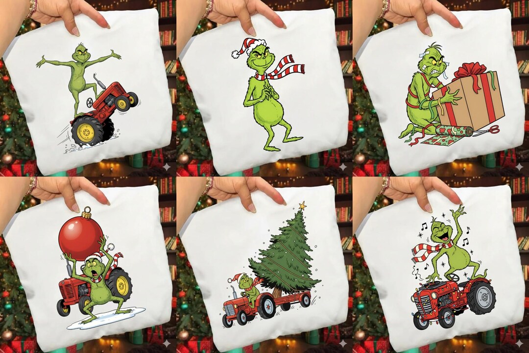 Mega Bundle PNG Grinch Christmas | Grinch Png | Christmas Bundle ...
