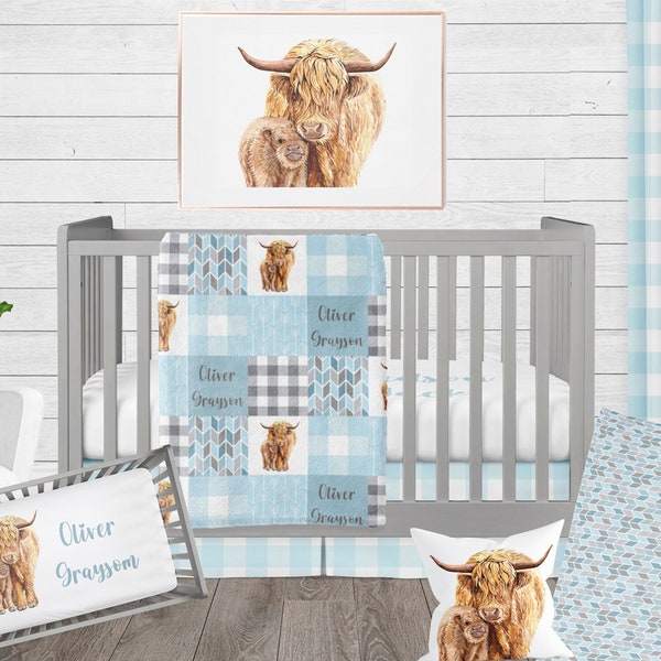 Scottish Bedding Set - Etsy