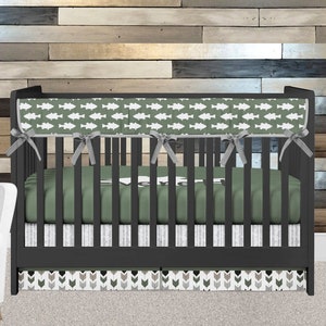 Boy Fishing Crib Bedding Baby Crib Set Fish Outdoor Theme | Etsy