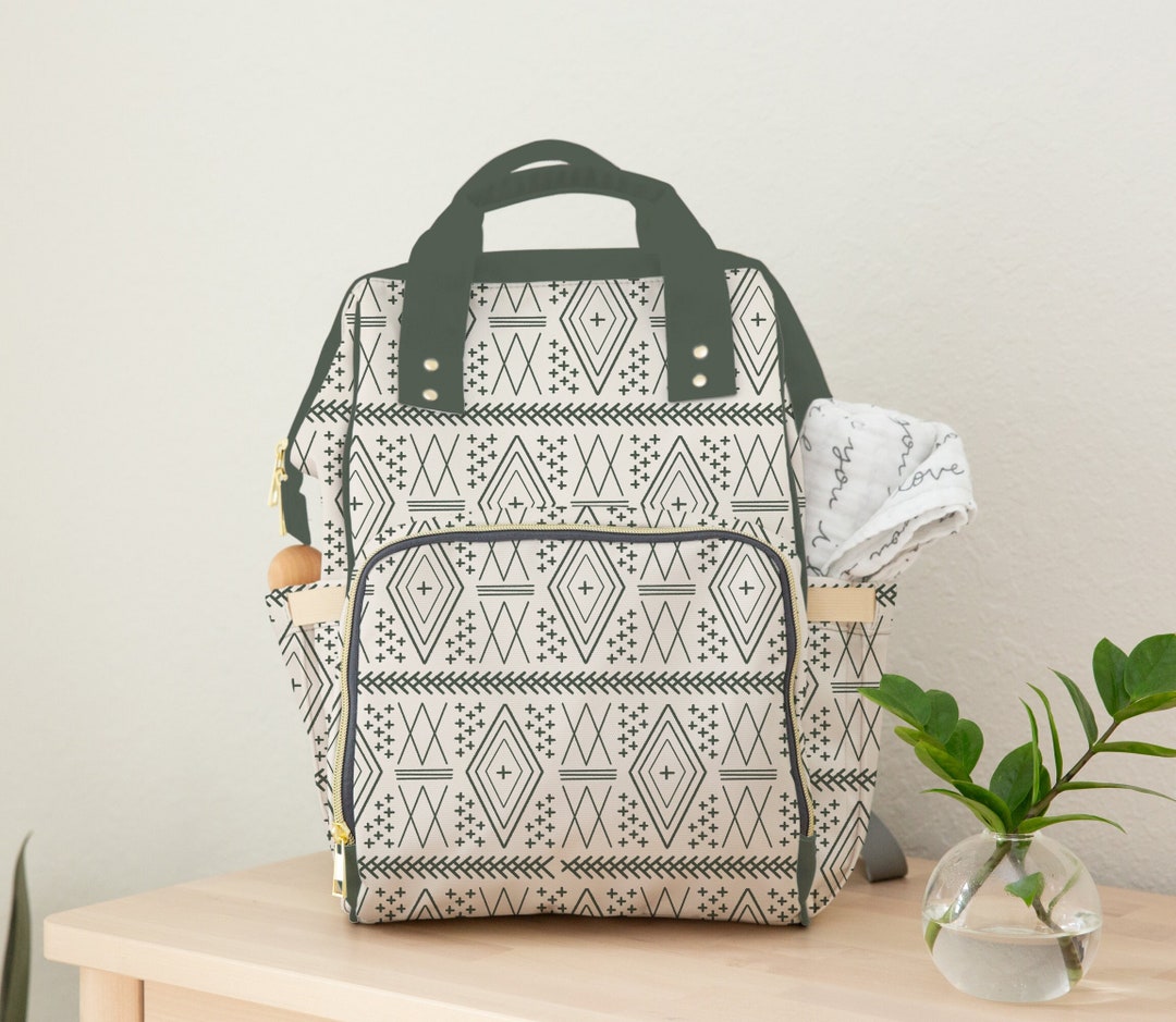 Diaper Bag Backpack, Sage Green Diaper Bag, Baby Bag, Neutral Diaper ...