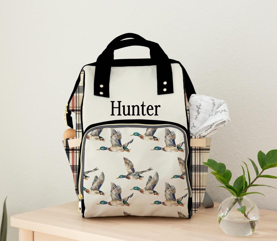 Mallard Duck Diaper Bag Backpack, Baby Boy Duck Hunting Gift ...