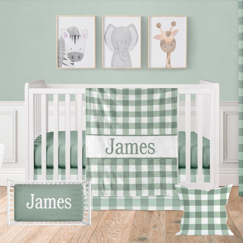 Sage Crib Sheets - Etsy