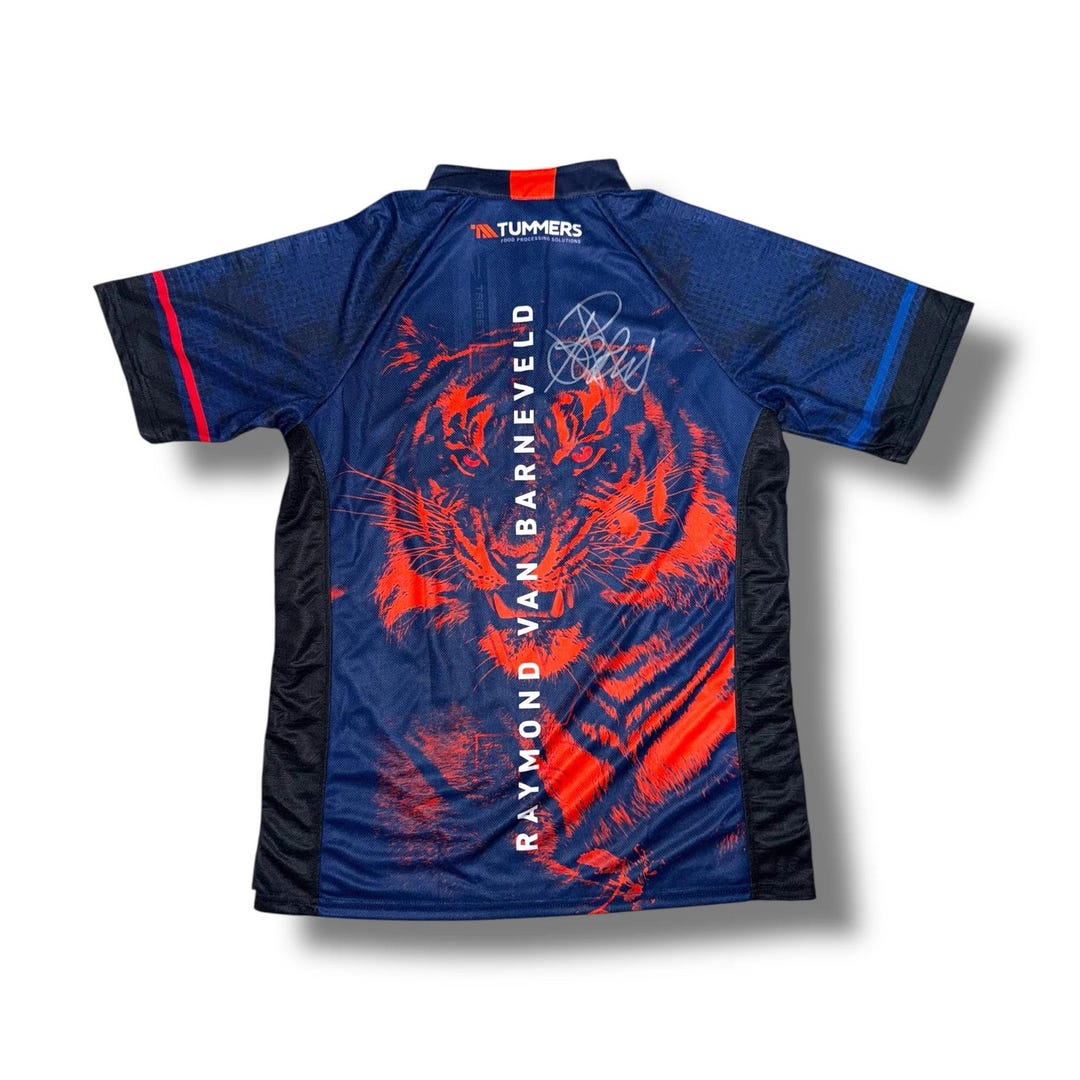 Raymond Van Barneveld Signed Official Target RVB Darts Shirt - Etsy