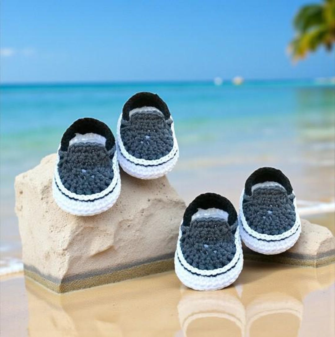 Amigurumi Bundle Baby Van Shoes, Baby Van Shoes Crochet Pattern, Shoes ...