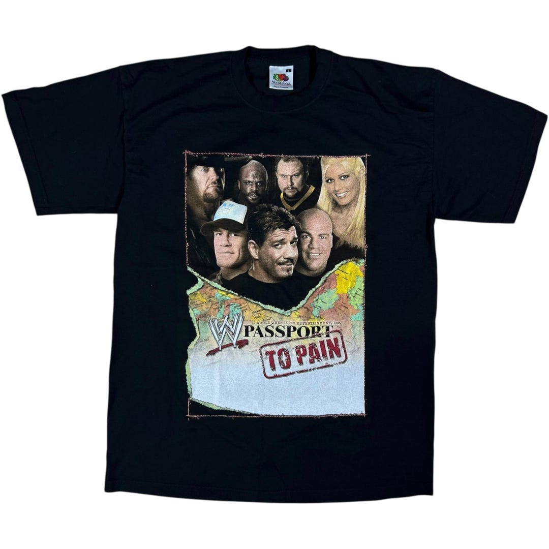 LARGE RARE 2004 WWE Eddie Guerrero/john Cena/undertaker/kurt Angle/the ...