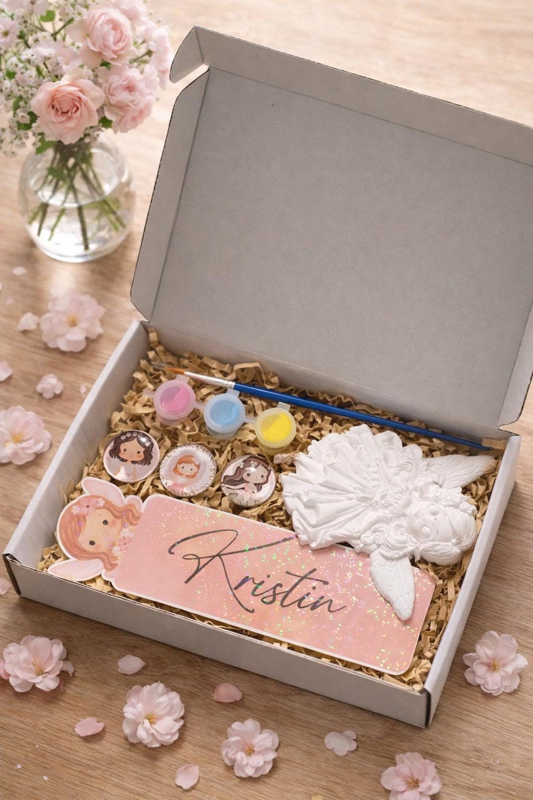 Personalized Fairy Gift Box for Kids | Creative Painting Craft Kit ...